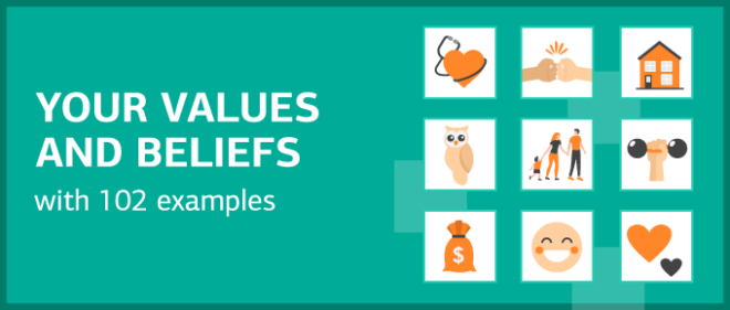 Defining Your List of Values and Beliefs (With 102 Examples)